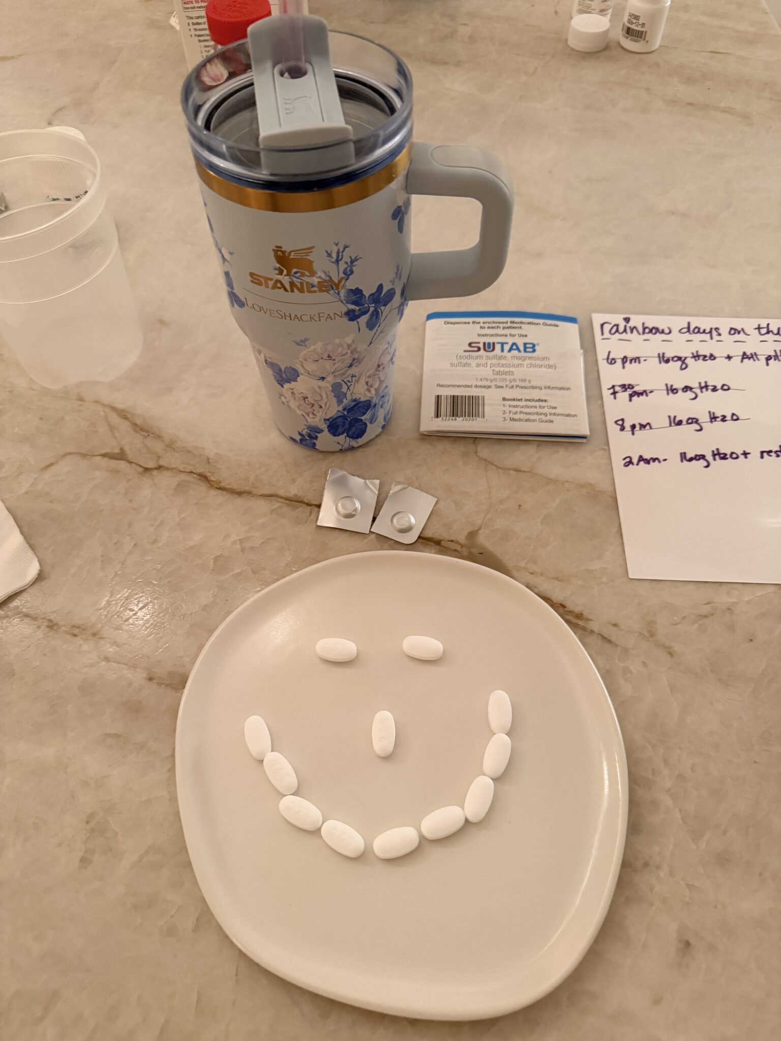 Sutab experience; Colonoscopy prep | invisiblysicklala.com